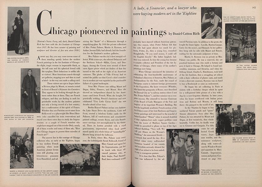 Chicago Pioneered in Painting | Vogue | AUGUST 15, 1944