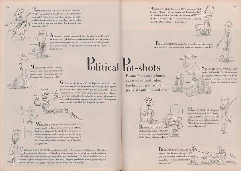 Political Pot-shots | Vogue | October 1, 1944