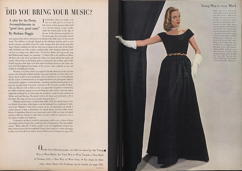 Did You Bring your Music? | Vogue | August 15, 1945