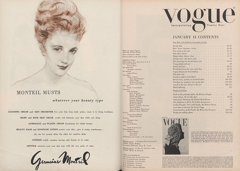 Vogue | Vogue | January 15, 1946