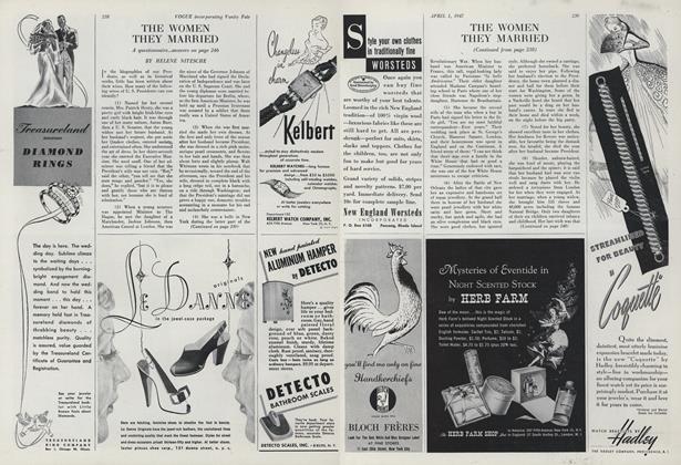 April 1 1947 | Vogue