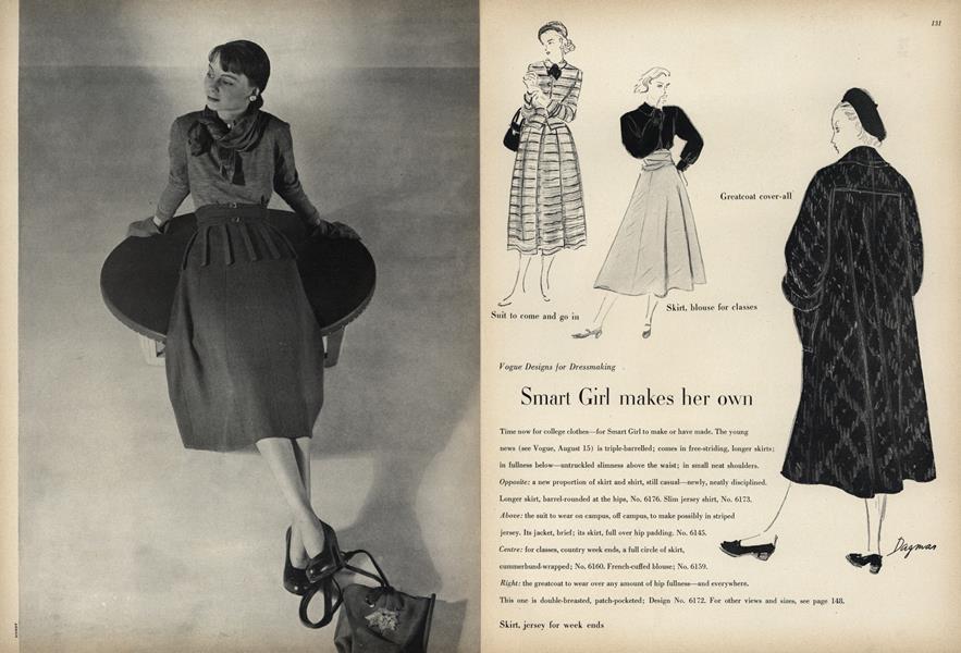 Smart Girl Makes Her Own | Vogue | August 1, 1947