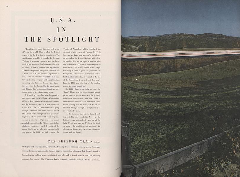 The Freedom Train | Vogue | February 1, 1948