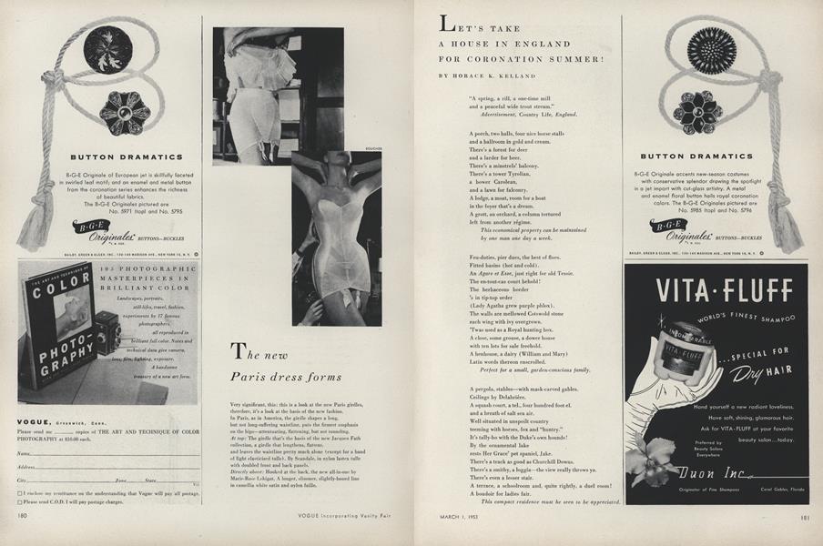 Let's Take a House in England for Coronation Summer! | Vogue | March 1 ...