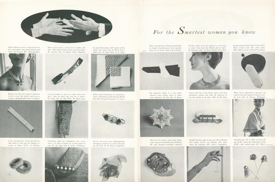 For the Smartest Woman You Know | Vogue | NOVEMBER 1, 1953