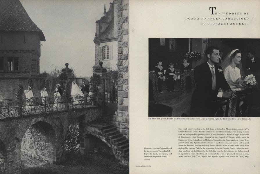 The Wedding of Donna Marella Caracciolo To Giovanni Agnelli | Vogue ...