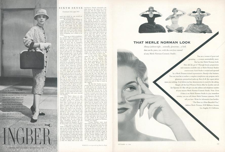 THAT MERLE NORMAN LOOK | Vogue | SEPTEMBER 15, 1954