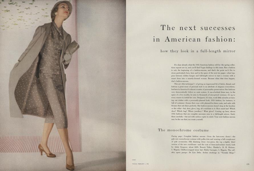 The Next Successes in American Fashion: How They Look in a Full-length ...