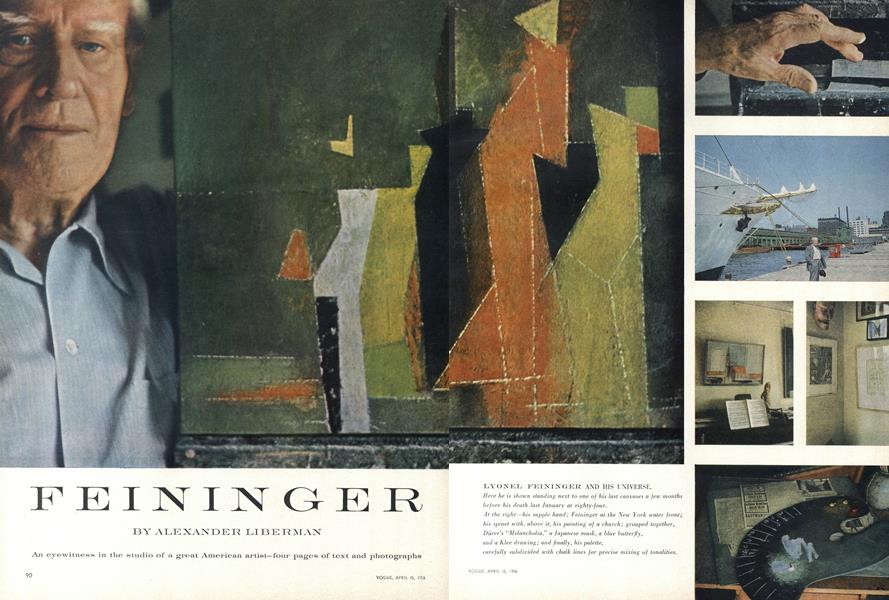 Feininger | Vogue | APRIL 15, 1956