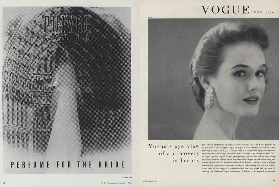 A Discovery in Beauty | Vogue | JUNE 1956