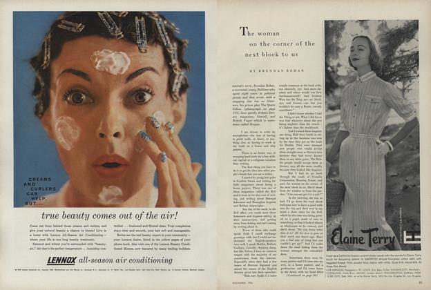 New Ideas about In-for-the-evening Clothes | Vogue | DECEMBER 1956