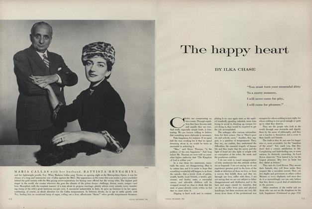 New Ideas about In-for-the-evening Clothes | Vogue | DECEMBER 1956