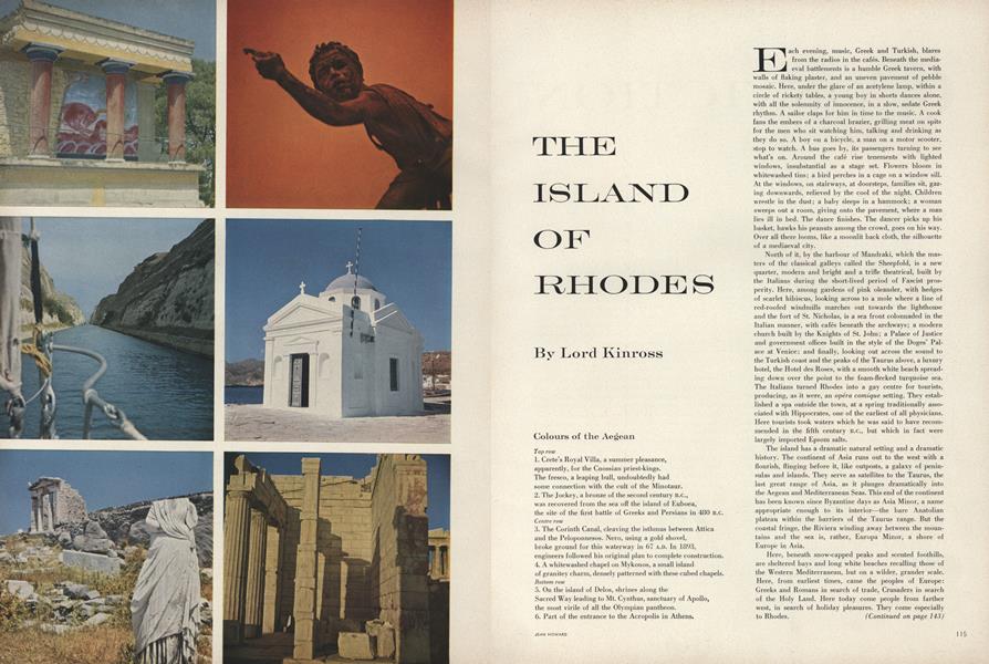 The Island of Rhodes | Vogue | MARCH 15, 1957