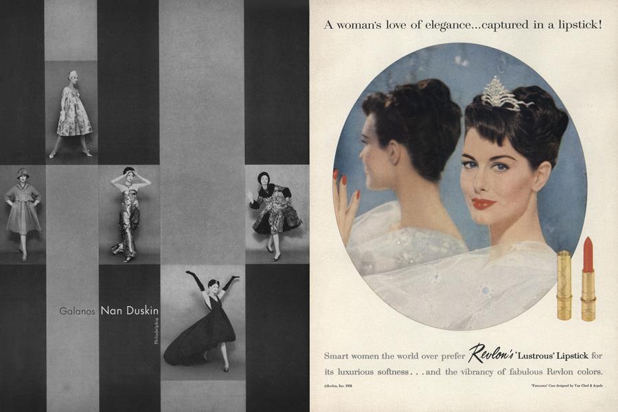 Nan Duskin | Vogue | OCTOBER 1, 1958