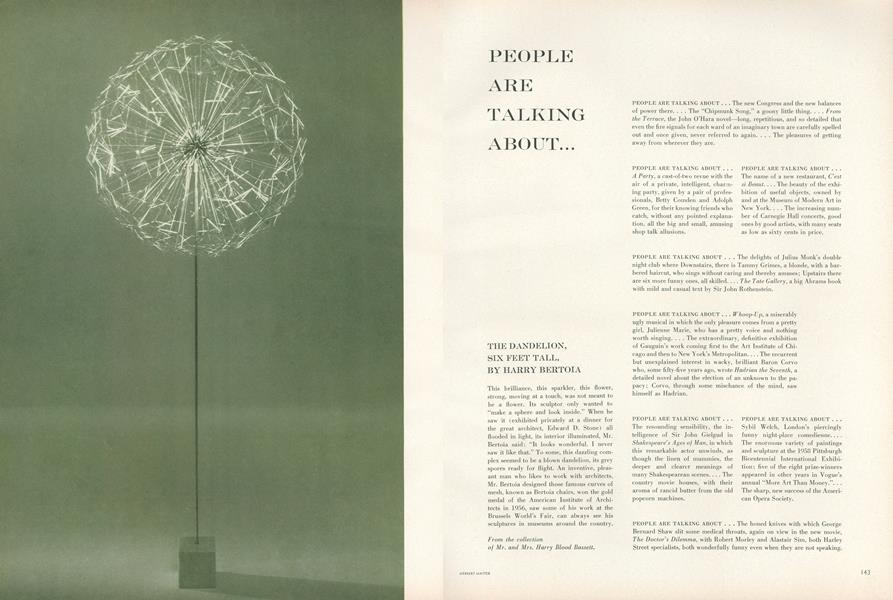People Are Talking About... | Vogue | FEBRUARY 1, 1959