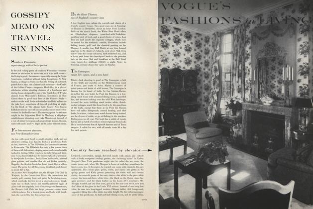 Bosom Perfection - The New Possibilities | Vogue | OCTOBER 15, 1959