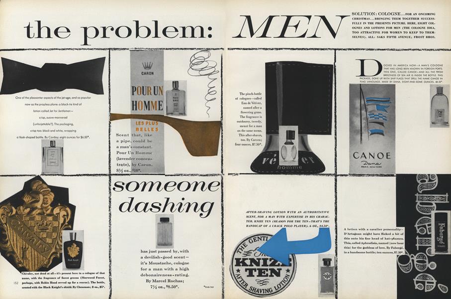 The Problem: Men | Vogue | DECEMBER 1959