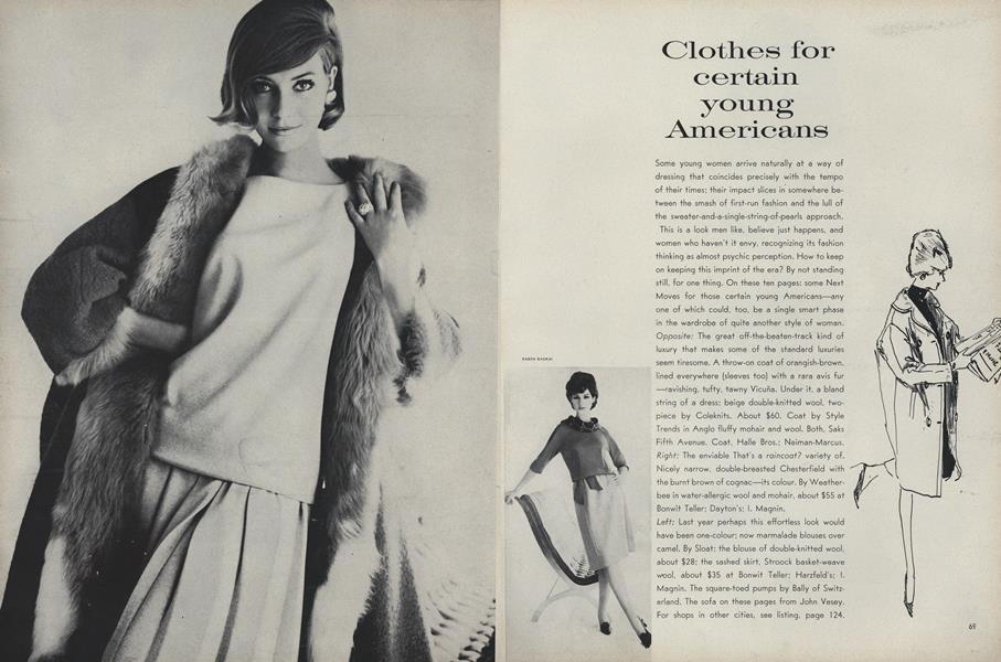 Clothes for Certain Young Americans | Vogue | AUGUST 15, 1961