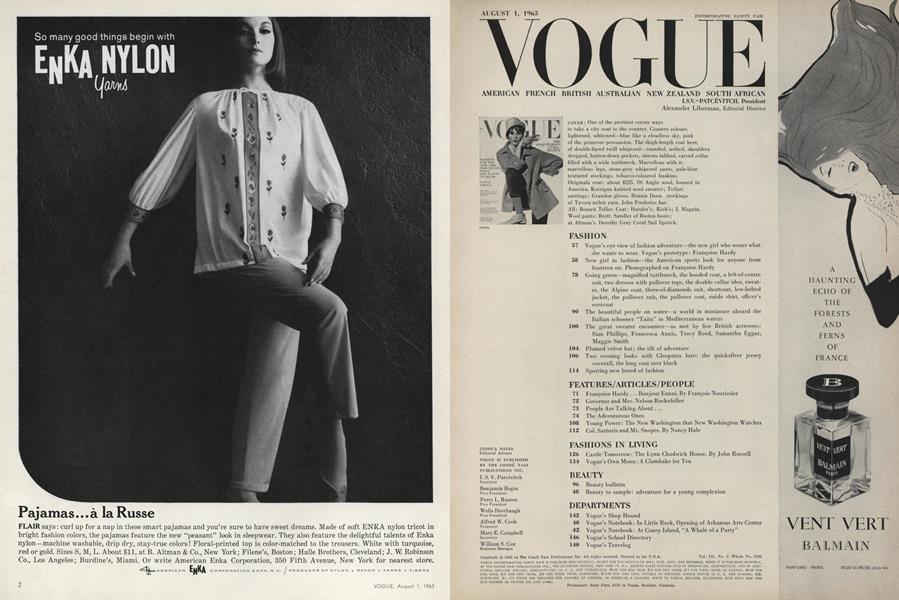 Cover Look | Vogue | AUGUST 1, 1963