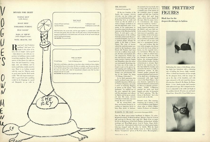 The Prettiest Figures | Vogue | FEBRUARY 15, 1964