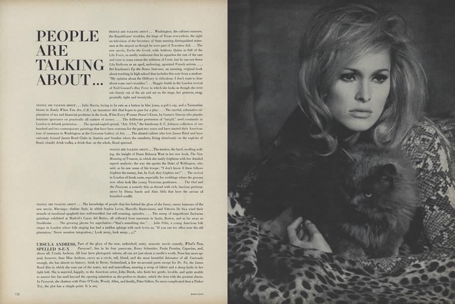 People Are Talking About | Vogue | FEBRUARY 1, 1965