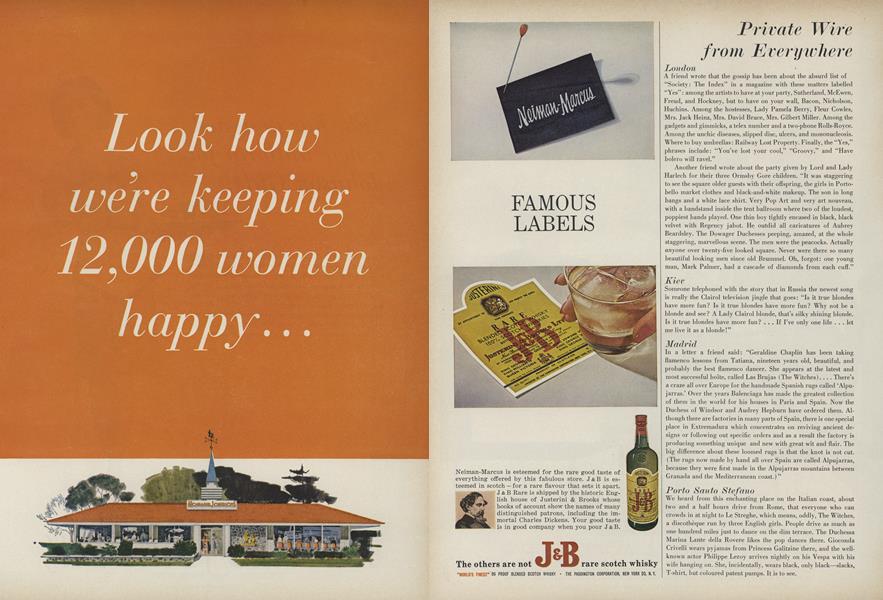 Private Wire From Everywhere | Vogue | OCTOBER 1, 1965