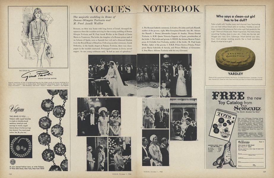 The Majestic Wedding in Rome of Donna Olimpia Torlonia and M. Paul ...