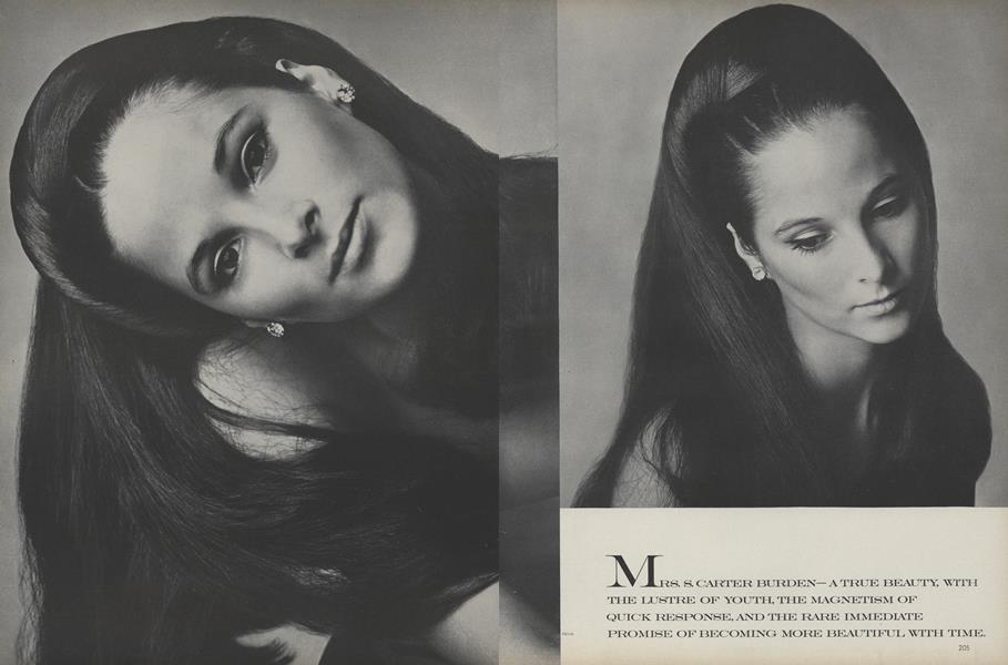 Mrs. S. Carter Burden—A True Beauty, with the Lustre of Youth, the ...
