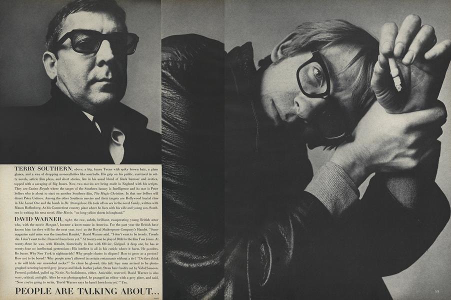 TERRY SOUTHERN DAVID WARNER | Vogue | JUNE 1966