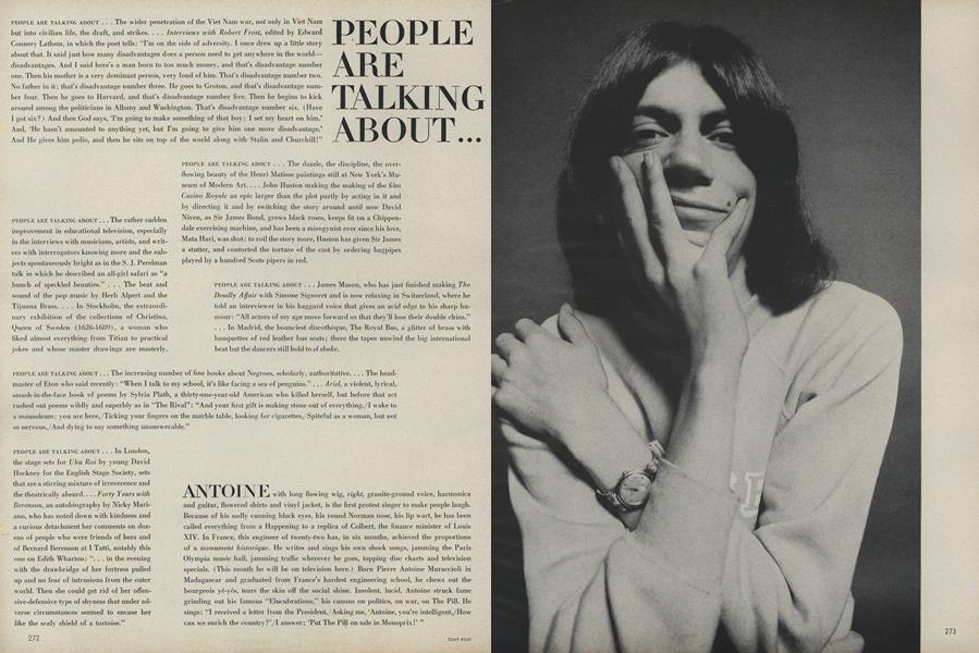 People Are Talking About | Vogue | SEPTEMBER 1, 1966