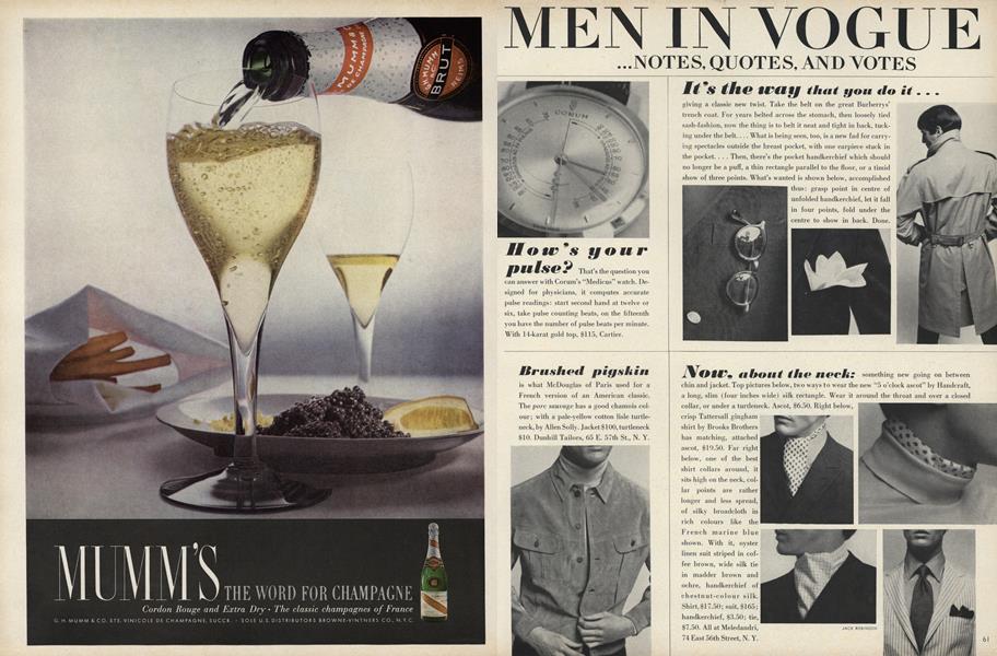 Men in Vogue | Vogue | APRIL 15, 1967