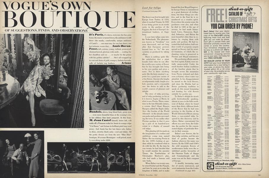 It's Paris... | Vogue | DECEMBER 1967