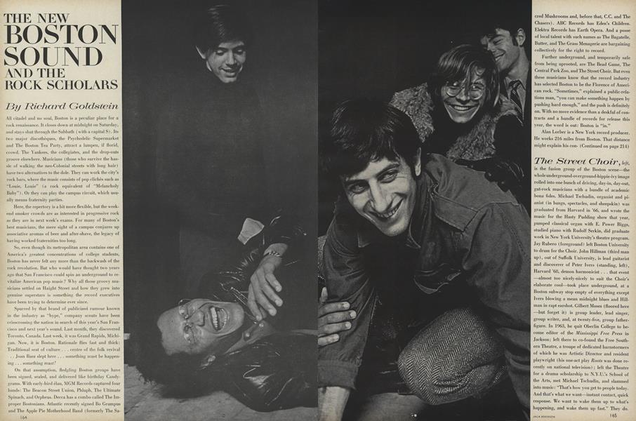 The New Boston Sound and the Rock Scholars | Vogue | FEBRUARY 1, 1968