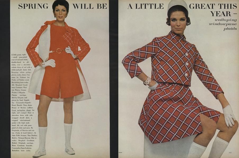Spring Will be a Little Great This Year | Vogue | FEBRUARY 15, 1968