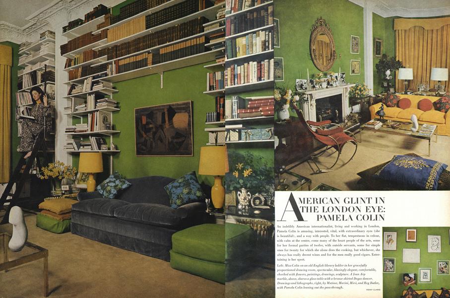 American Glint in the London Eye: Pamela Colin | Vogue | FEBRUARY 15, 1968