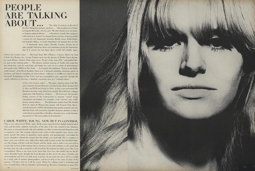 People Are Talking About | Vogue | MARCH 15, 1968