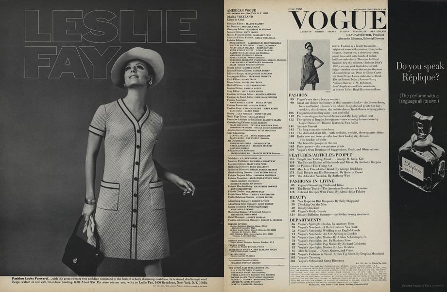 Cover Look | Vogue | JUNE 1968