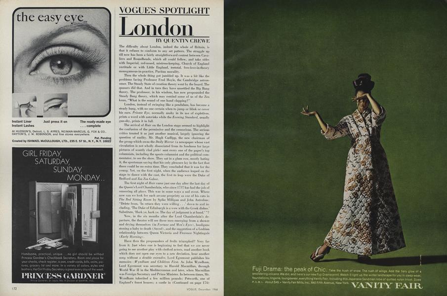 London | Vogue | DECEMBER 1968