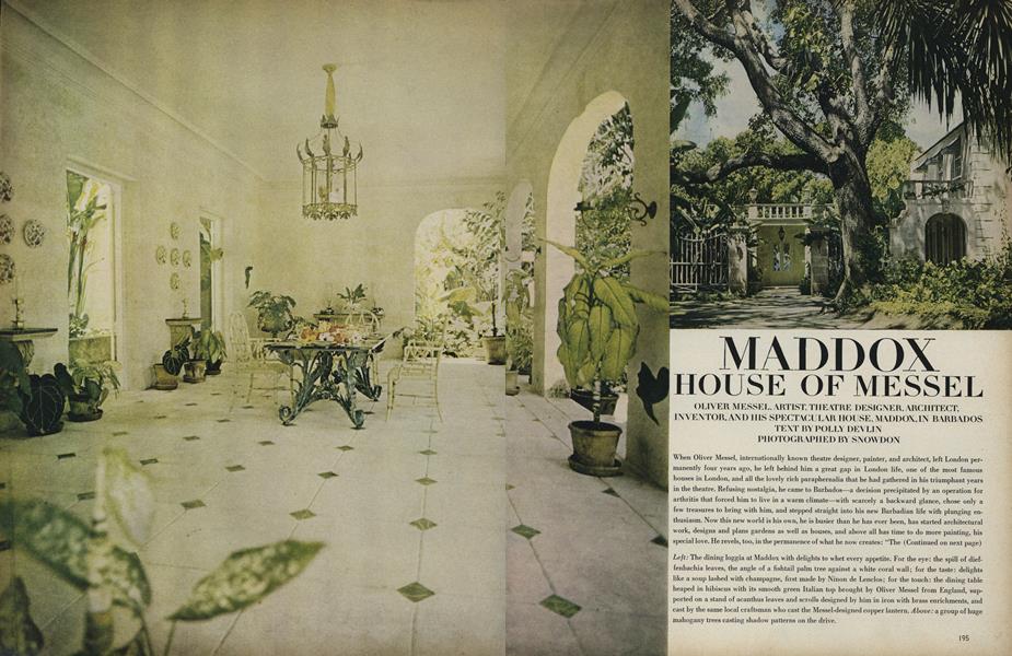 Maddox, House of Messel | Vogue | MARCH 1, 1969