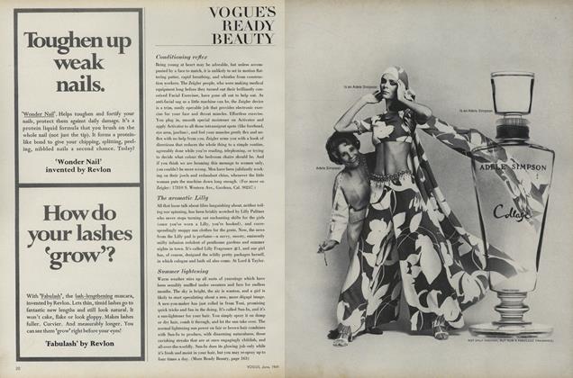Vogue's Spotlight: London | Vogue | JUNE 1969