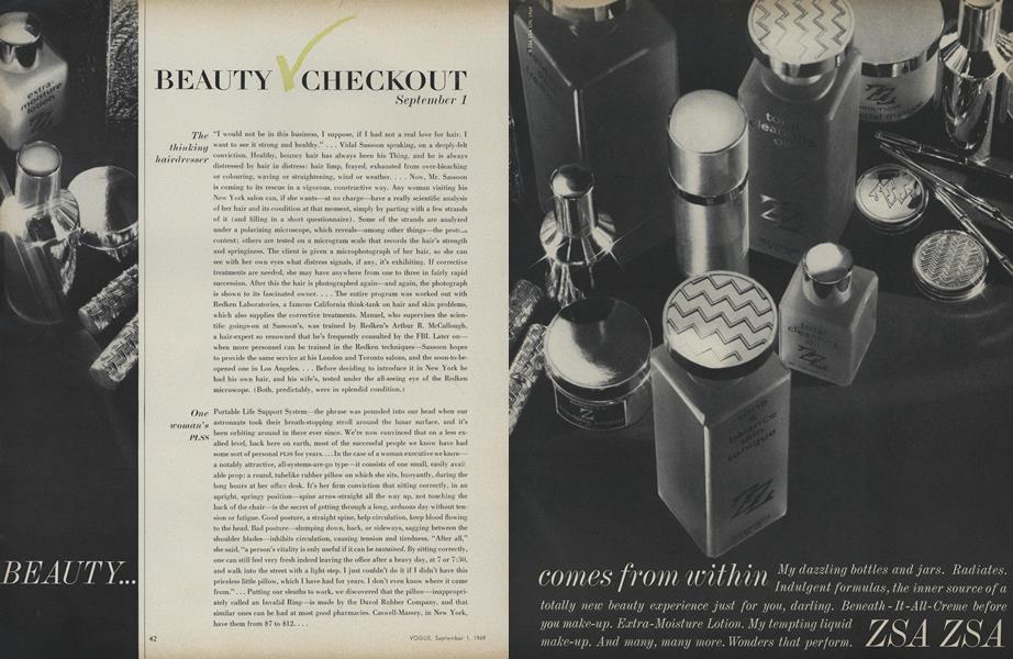 Advertisement | Vogue | SEPTEMBER 1, 1969