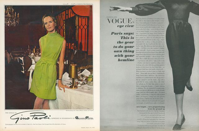 March 15 1970 | Vogue
