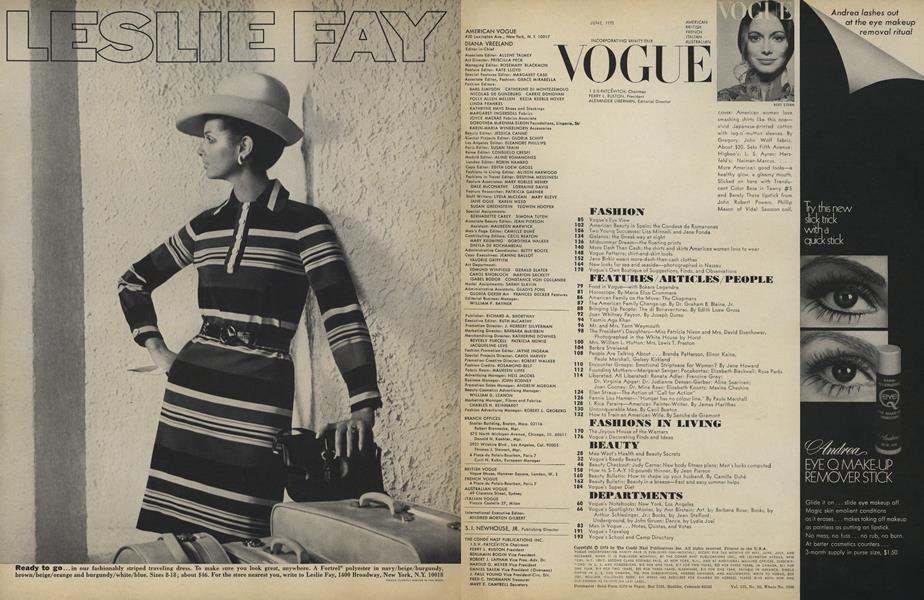 Masthead | Vogue | JUNE 1970
