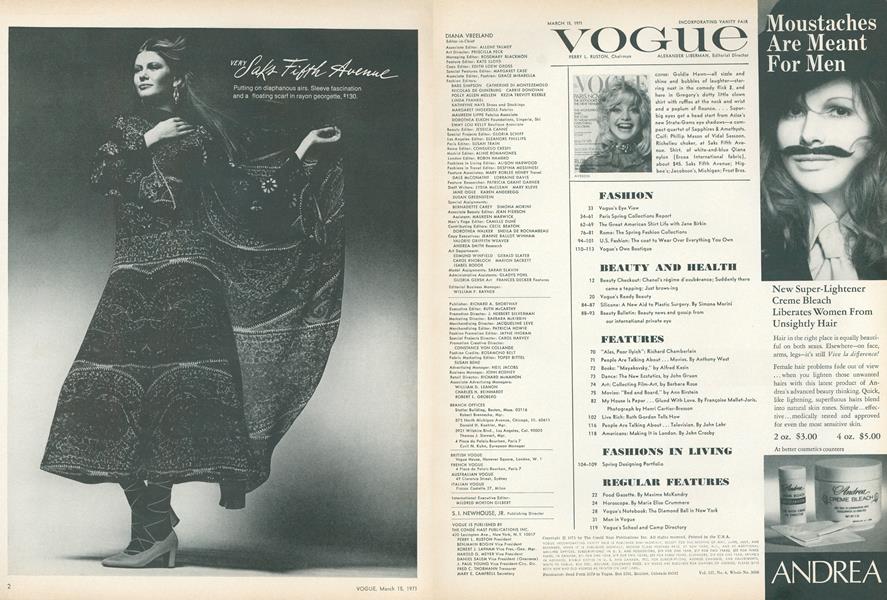 Andrea | Vogue | MARCH 15, 1971