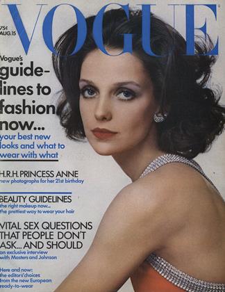 The European Ready-to-Wear Scene | Vogue | AUGUST 15, 1971