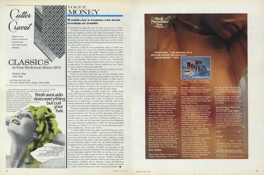 Advertisement | Vogue | JUNE 1972