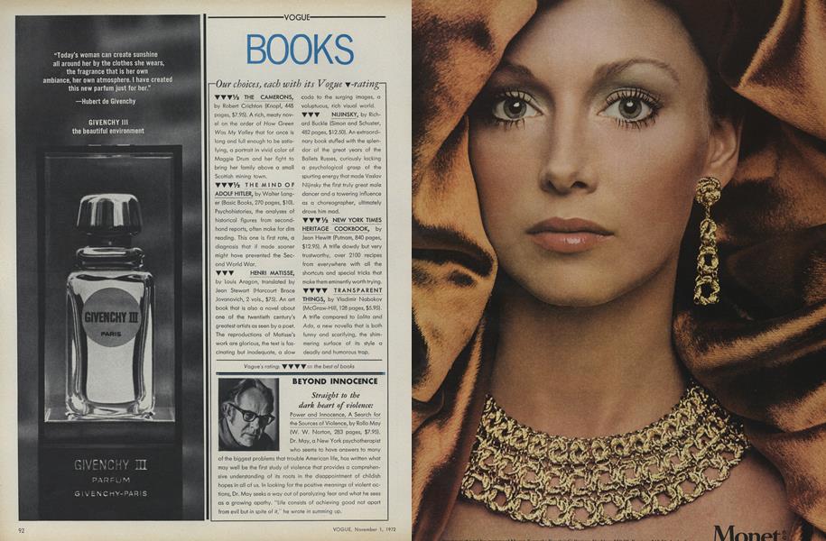 Vogue Books | Vogue | NOVEMBER 1, 1972