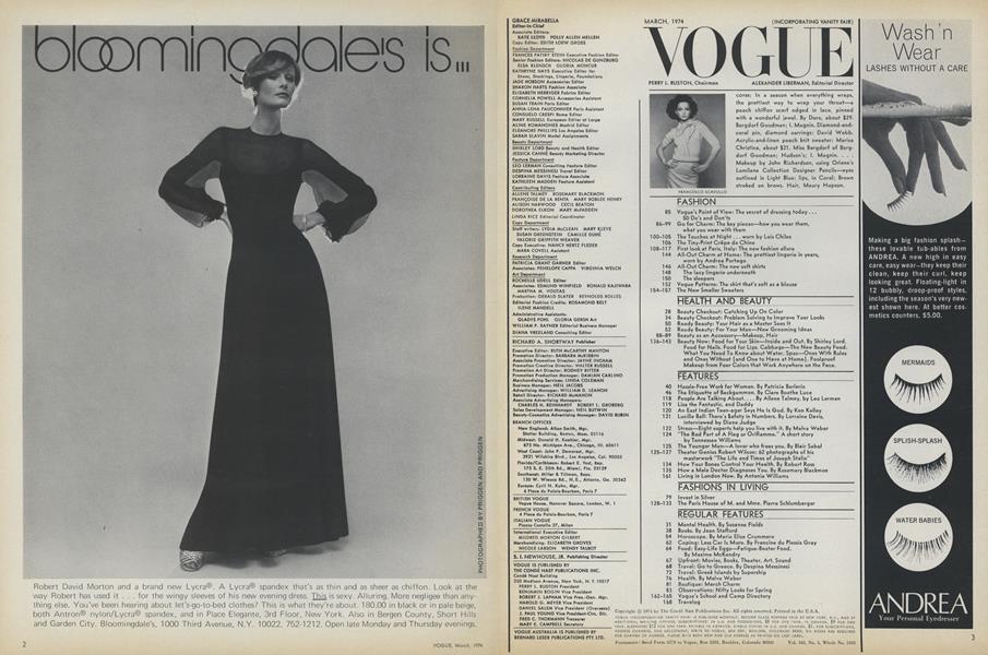 Cover | Vogue | MARCH 1974