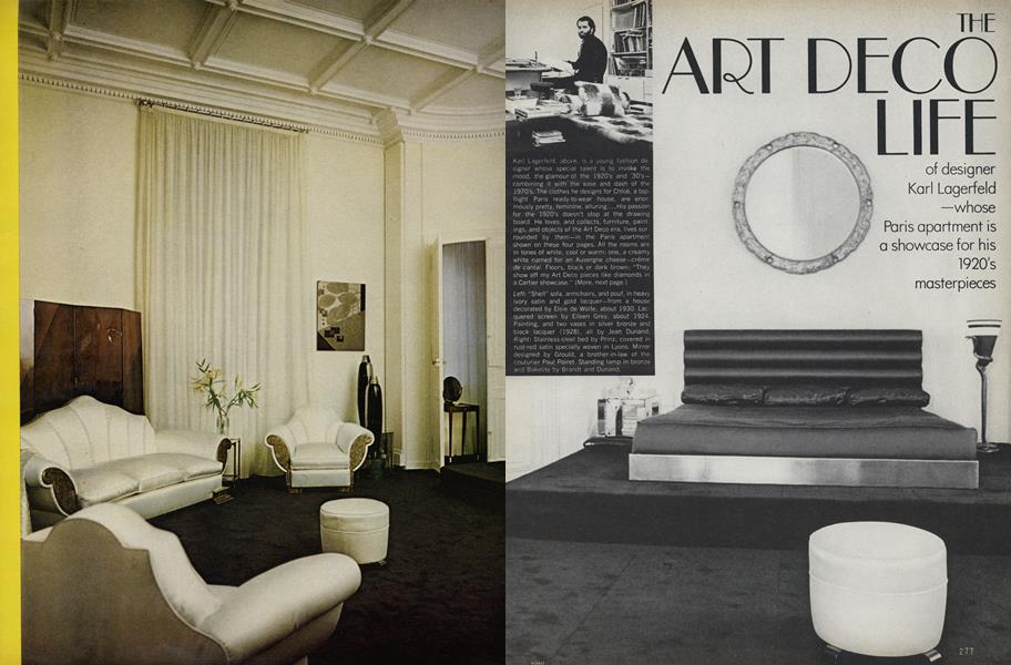 The Art Deco Life | Vogue | SEPTEMBER, 1974