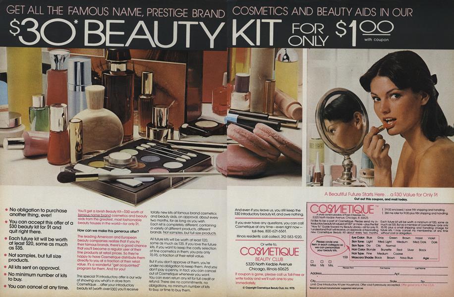 Cosmetique Beauty Club | Vogue | SEPTEMBER 1975